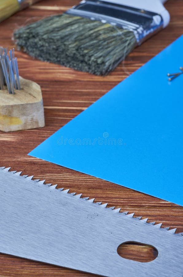 A Set of Working Tools for Doing Household Chores Stock Photo - Image ...