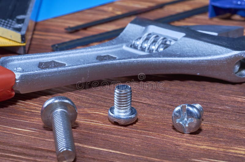 A Set of Working Tools for Doing Household Chores Stock Image - Image ...