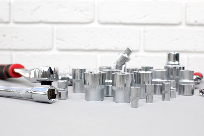 A Set of Working Tools, a Hammer, a Screwdriver, Sockets for an Answer ...