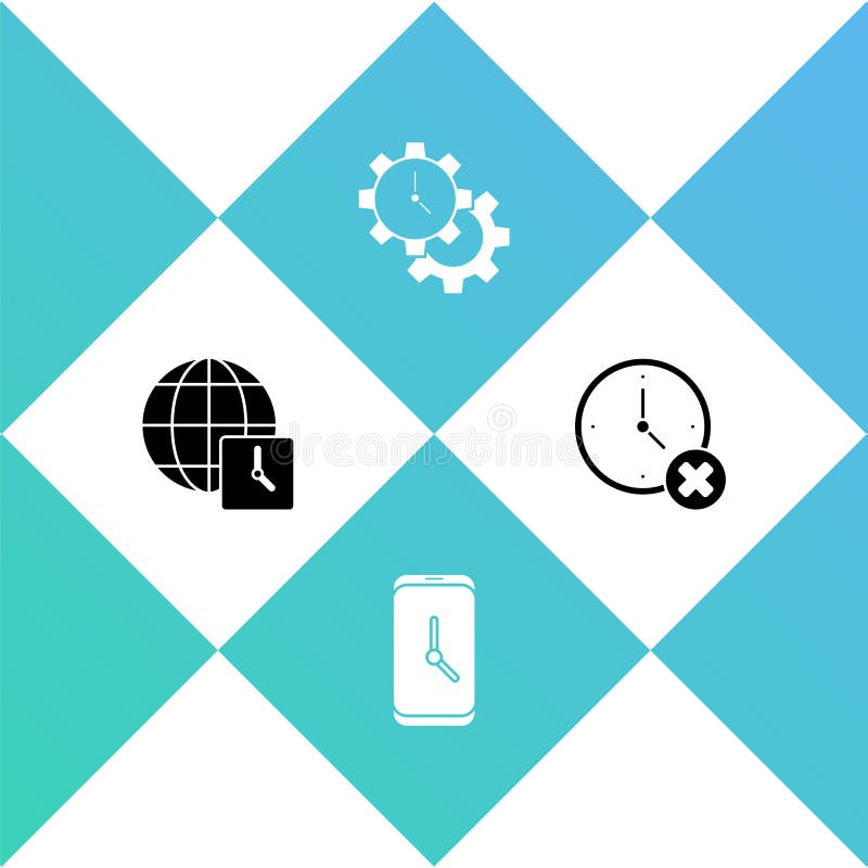 Set World Time, Alarm Clock App Mobile, Time Management and Clock ...