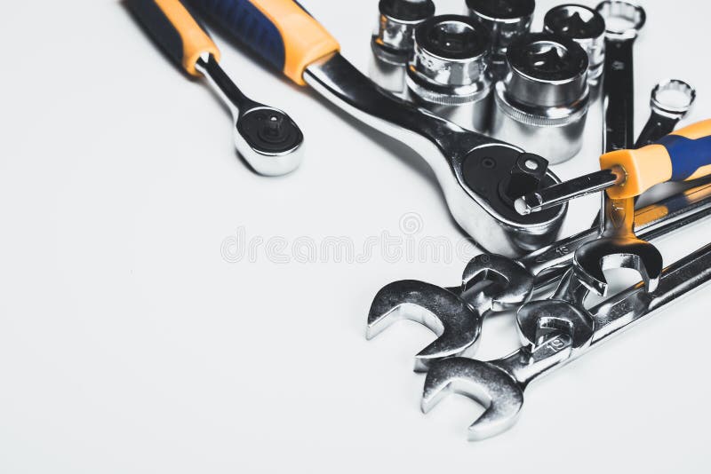 Set of wrenches. Tools stock photo. Image of wrenches - 59721542