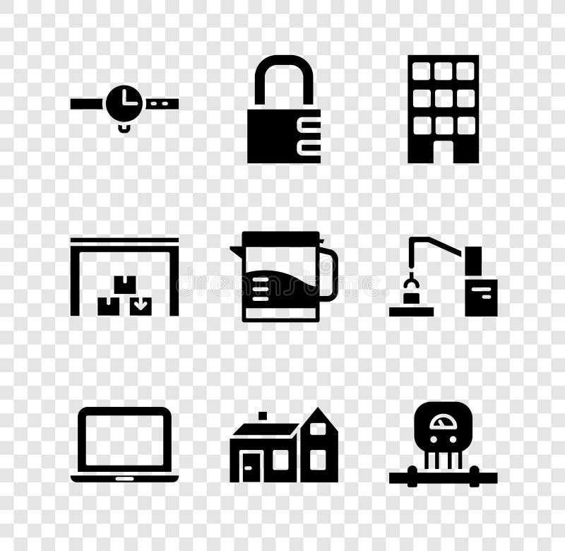 Set Wrist Watch, Safe Combination Lock, House, Laptop, Smart Sensor ... Set Wrist Watch, Safe Combination Lock, House, Laptop, Smart Sensor ...