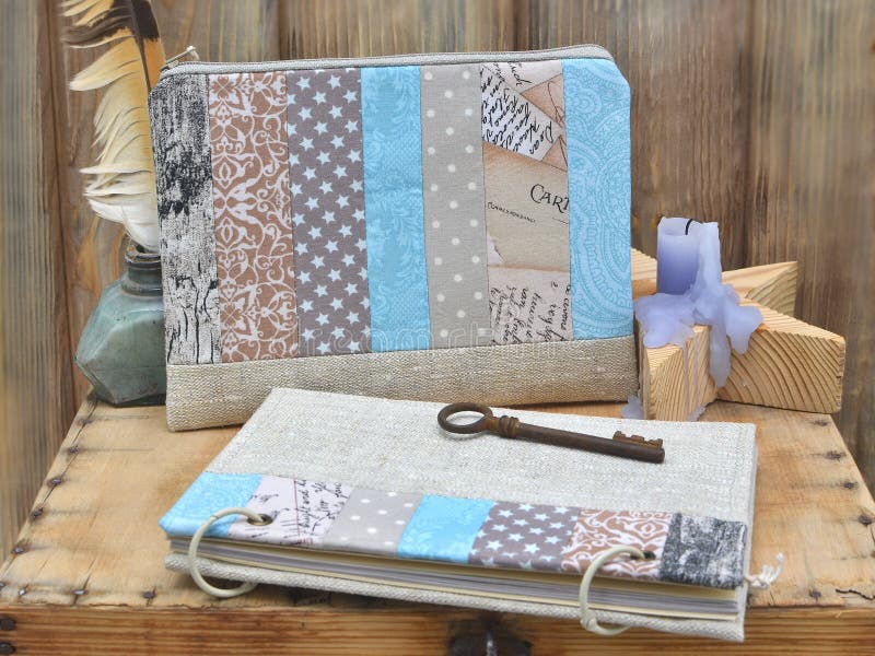 Set the Writer for Creativity and Handmade: a Notebook Turquoise Craft ...