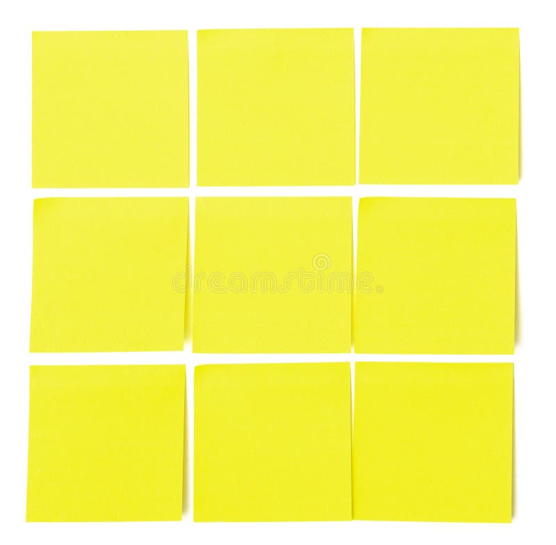 Set of Yellow Paper Sticky Stickers Stock Photo - Image of shape ... Set of Yellow Paper Sticky Stickers Stock Photo - Image of shape ...