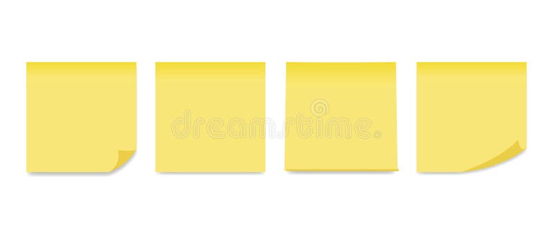 Blank Yellow Crumpled Paper Sheet Isolated on White Stock Image - Image ...