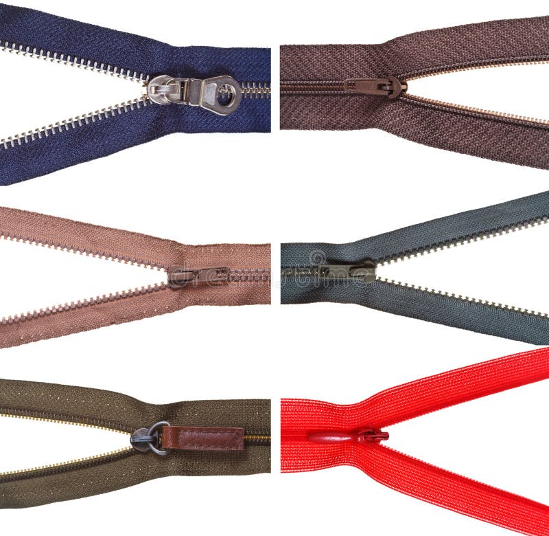 Plastic Red Coil Zip Fastener Close Stock Photos - Free & Royalty-Free ...