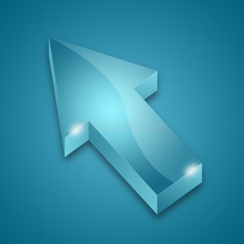 Seta 3D ilustração stock. Ilustração de rede, adicione - 15993043