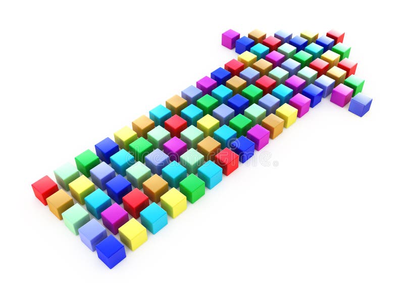 Seta colorida ilustração stock. Ilustração de idéias - 15514963