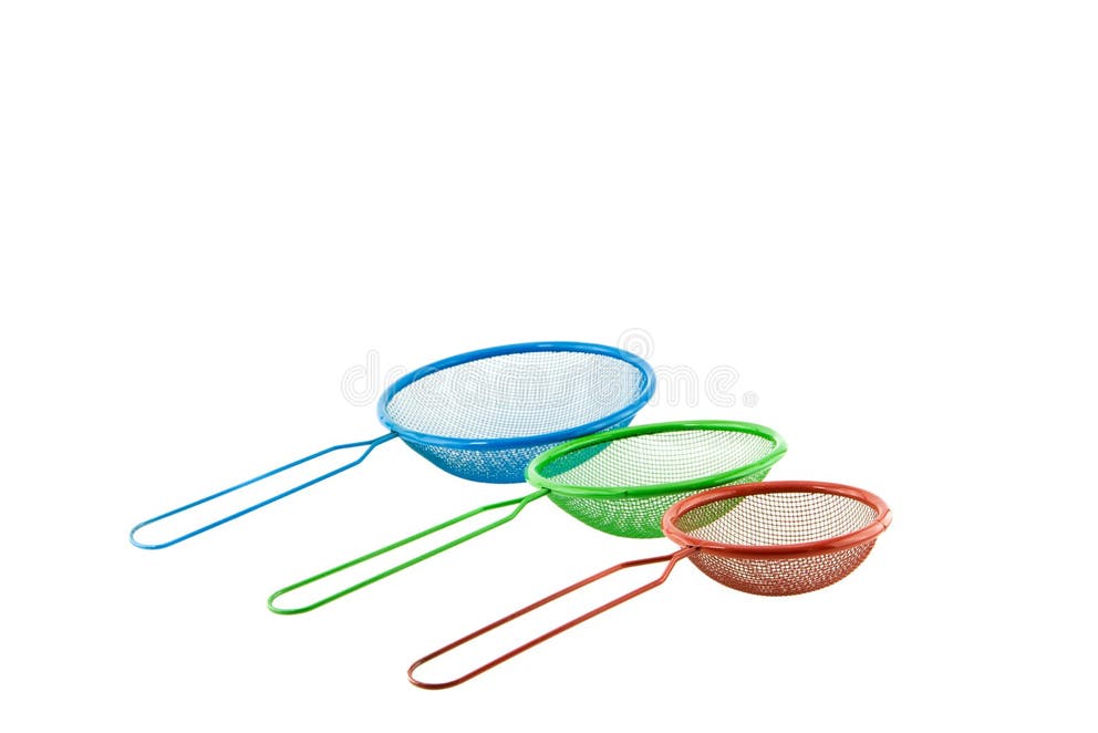 Setaccio di plastica illustrazione di stock. Illustrazione di legno ...