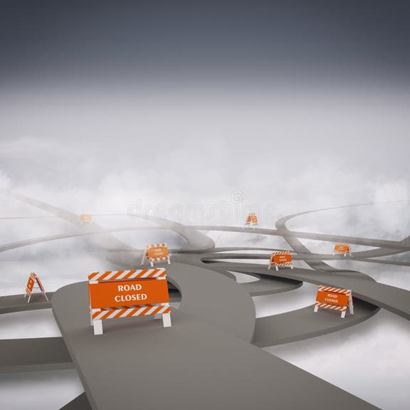 Setback 3d rendering stock photo. Image of broken, close - 70977394