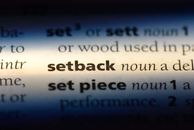 Setback stock image. Image of concept, book, macro, paper - 126618501