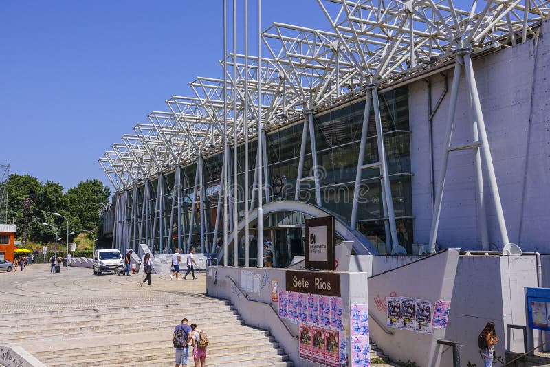 Sete Rios Terminal in Lisbon Editorial Photo - Image of cityscapes ...
