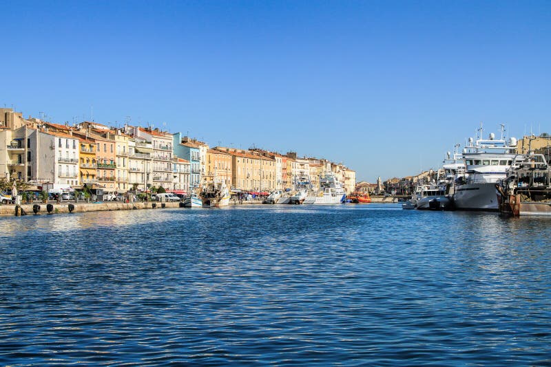 Sete - Französischer Riviera - Süden Von Frankreich Redaktionelles ...