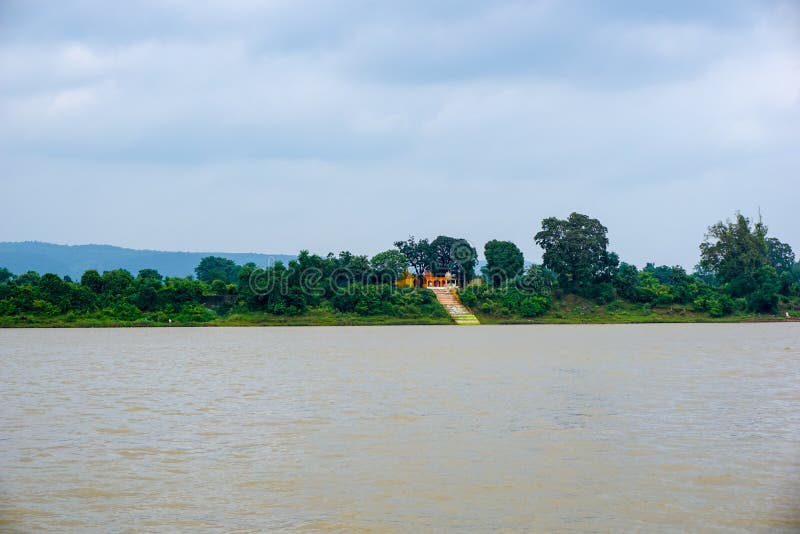 Sethani Ghat, Hosangabaad stock photo. Image of reflection - 228251586