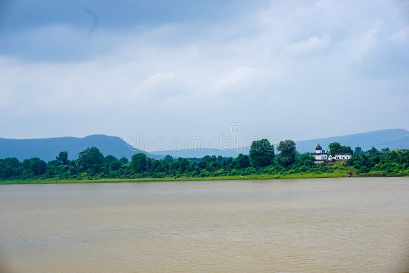 Sethani Ghat, Hosangabaad stock image. Image of lake - 228251779