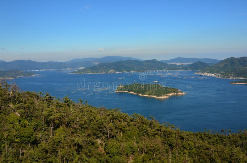 Seto Inland Sea stock image. Image of landscape, island - 20529405