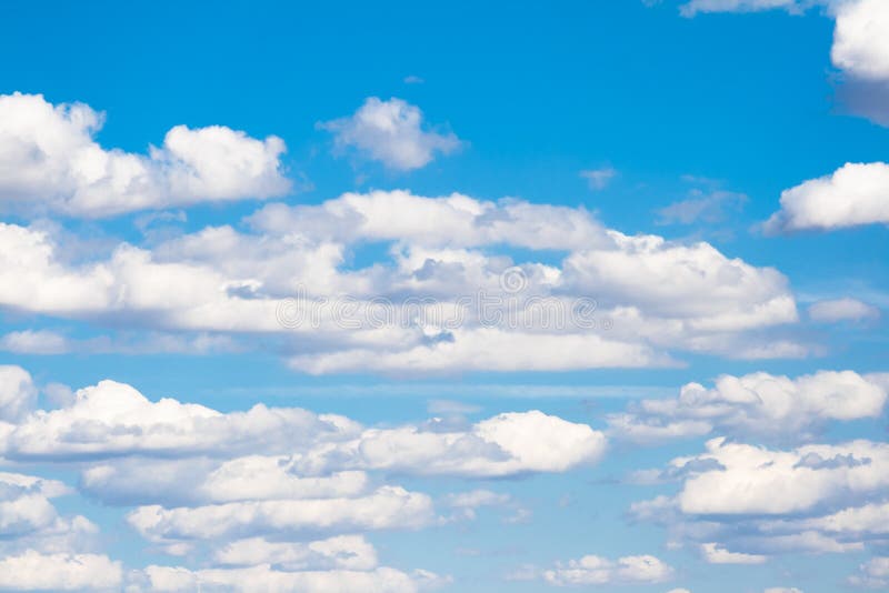 Scattered Cloud Clusters in a Blue Sky Stock Image - Image of mass, atmosphere: 197551919