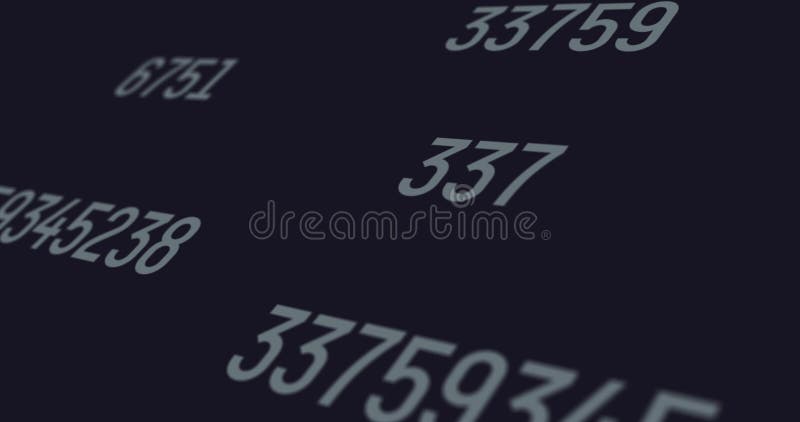 Projected Numbers Stock Illustrations – 13 Projected Numbers Stock ...