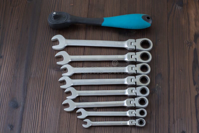 Sets of Various Tools for Performing Numerous Works Stock Image - Image ...