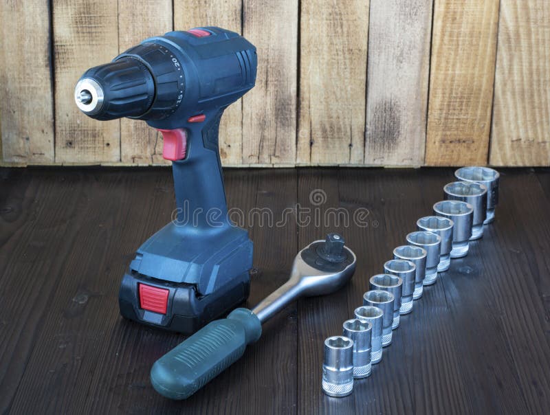 Sets of Various Tools for Performing Numerous Works Stock Photo - Image ...