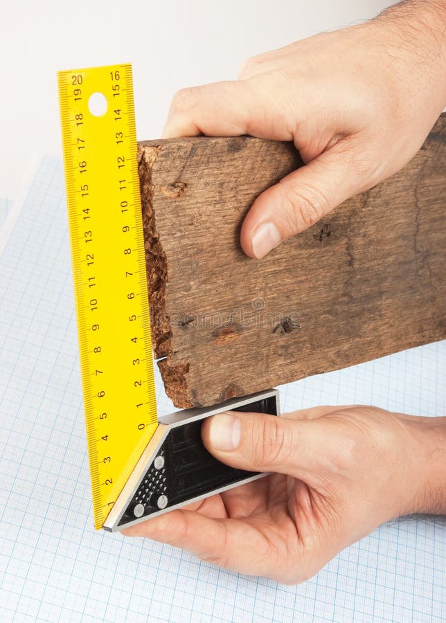 Setsquare and the board stock photo. Image of construction - 17445114