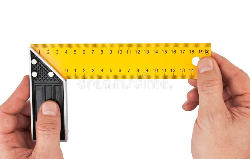 Setsquare stock image. Image of gauge, geometric, centimeter - 46594407