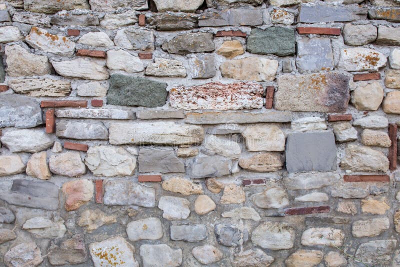 Setted Hard Brick Wall for Use As Background Stock Image - Image of ...