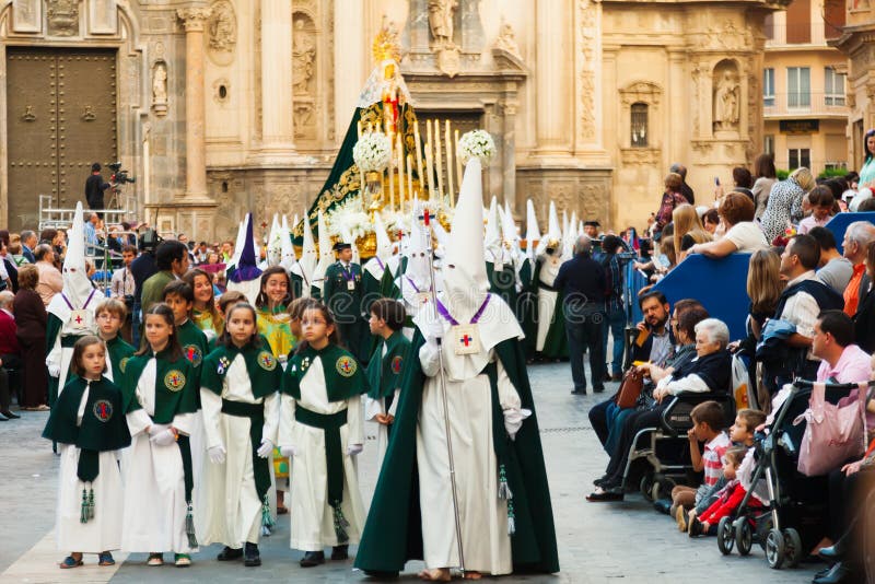 Processioni Religiose in Settimana Santa. La Spagna Fotografia ...
