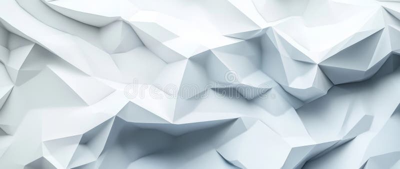 A Setting for an it Company or a Picture with Blue Triangles. Stock ...