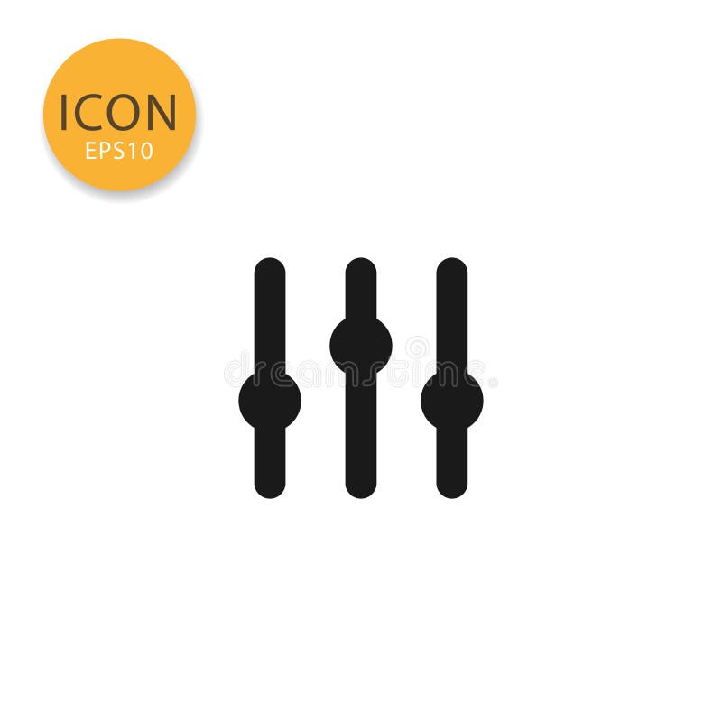 Adjustment Icon Vector for Graphic Design, Logo, Website, Social Media ...