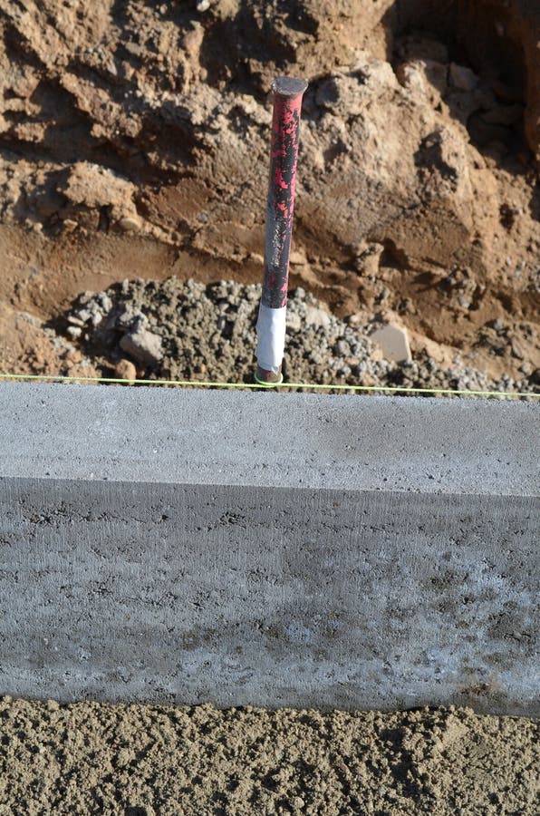 Setting a curbstone stock photo. Image of fresh, groundwork - 39833158