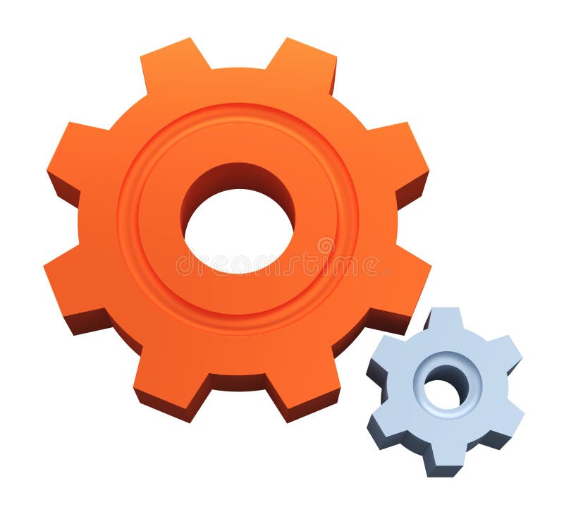 Setting 3D Icon Transparent Illustration Stock Photo - Illustration of ...