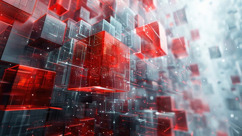 Digital Blocks are Connected To Each Other and Form a Crypto Chain ...