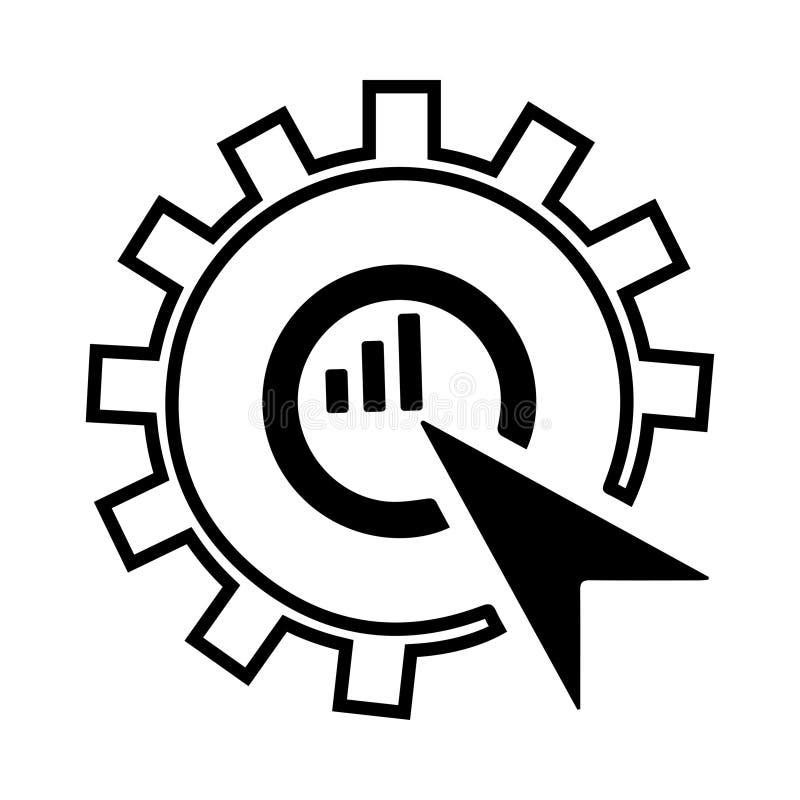 Setting, Gear, Maintenance, Optimization Icon Stock Vector - Illustration of success, process ...