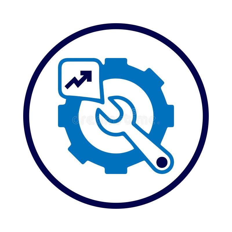 Setting, Gear, Maintenance, Optimization Icon Stock Vector - Illustration of design, concept ...