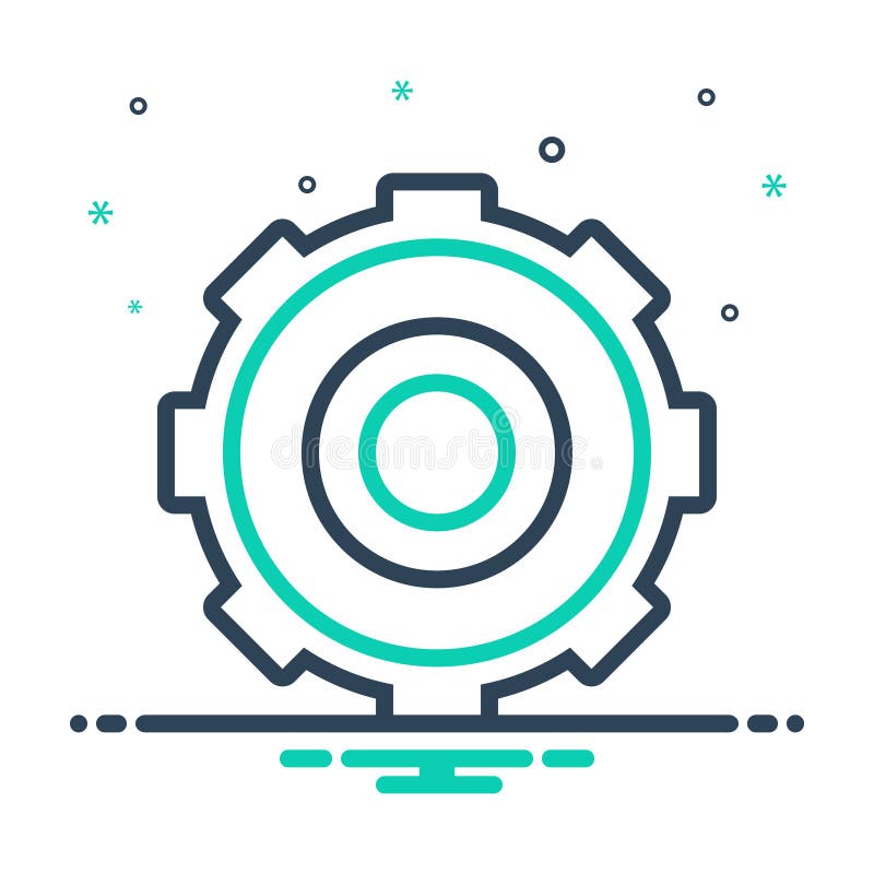 Mix Icon for Setting, Ambience and Context Stock Vector - Illustration ...