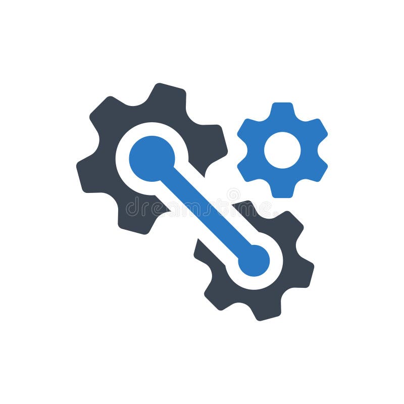 Setting icon stock vector. Illustration of options, settings - 262613013