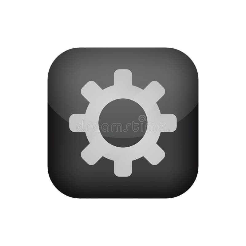 Setting Icon. Vector Illustration Decorative Design Stock Vector ...