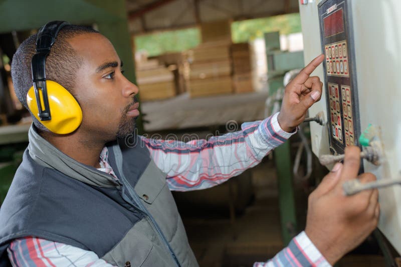 Setting Machine According To Function Stock Photo - Image of ...