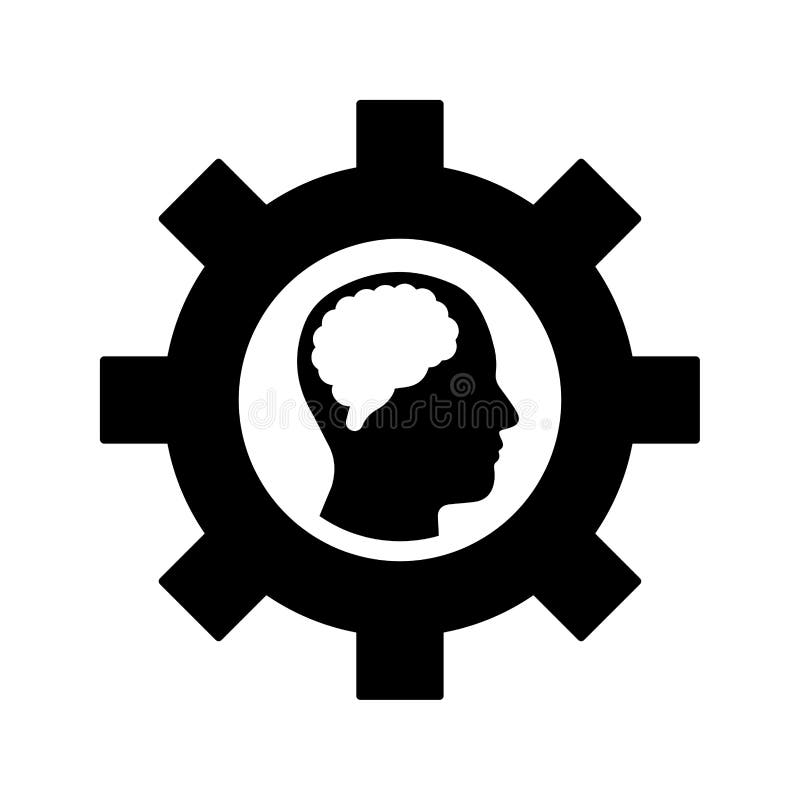 Setting, Mind Development Icon Stock Illustration - Illustration of ...