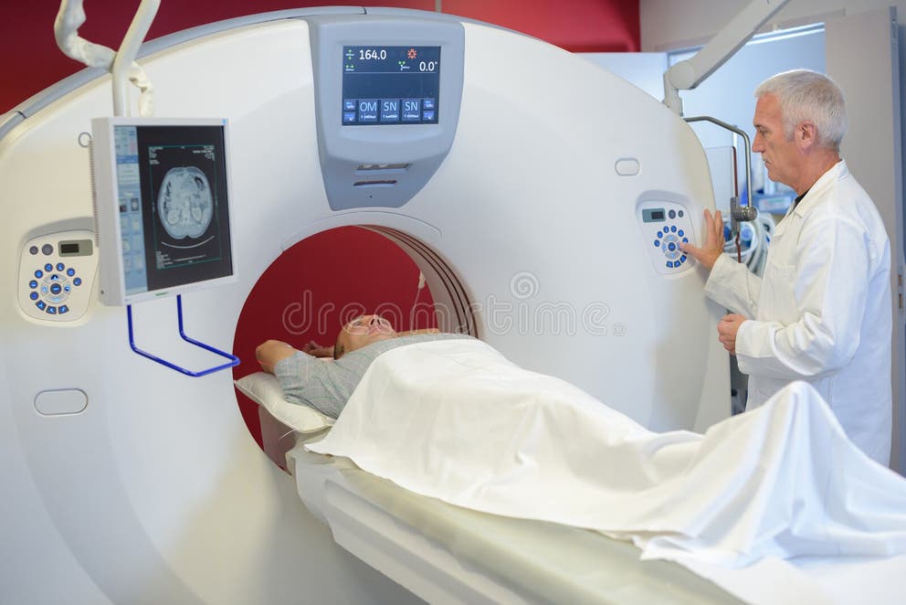 Setting the MRI program stock image. Image of nuclear - 127167773