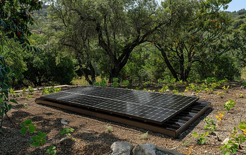 Setting New Standards for Ground-Mounted Solar -Generative Ai Stock ...