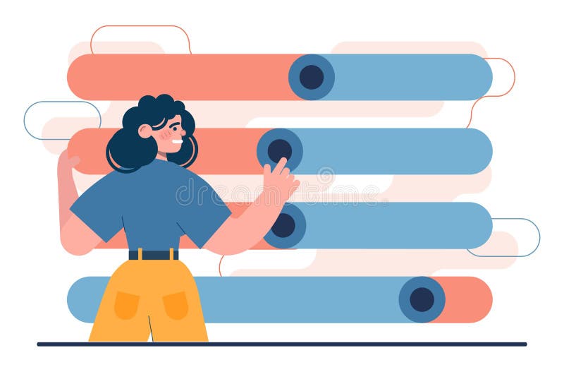 Setting and Optimization Concept. Idea of Improvement, Change or Repair ...