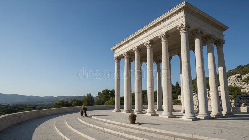 Flat Entablature Stock Illustrations – 15 Flat Entablature Stock ...