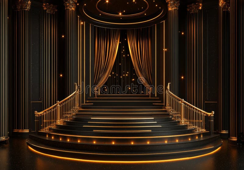 The Setting of the Performance is Made Captivating by a Circular Stage ...