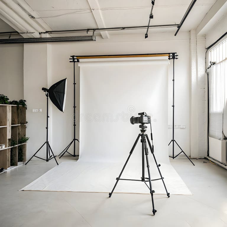 Setting Prepare Isolated on White Background Stock Illustration ...