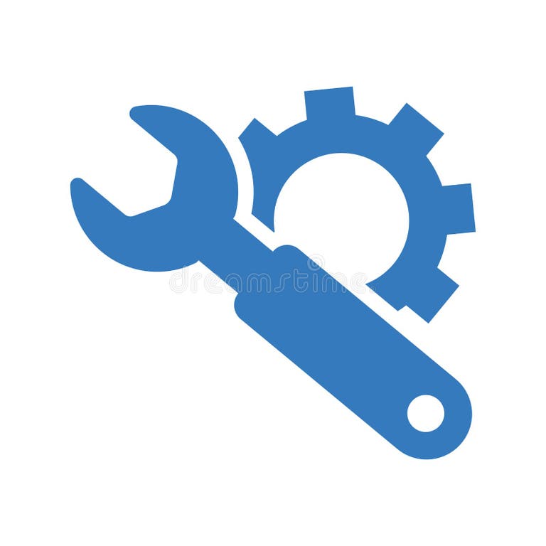 Setting, Repair Tools, Configuration, Gear Vector Icon Stock Vector ...