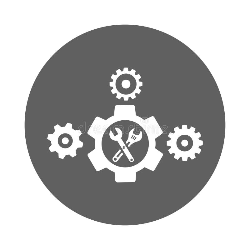 Setting, Settings, Configuration Icon. Gray Vector Sketch Stock Vector ...