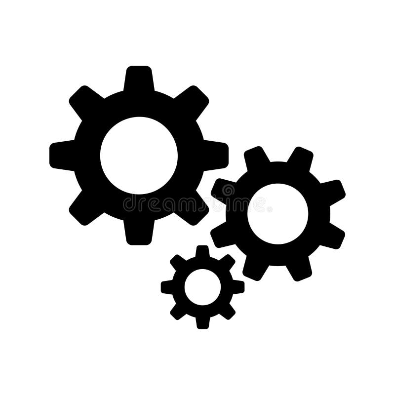 Setting, Setup, Configuration, Optimization Icon Stock Illustration ...