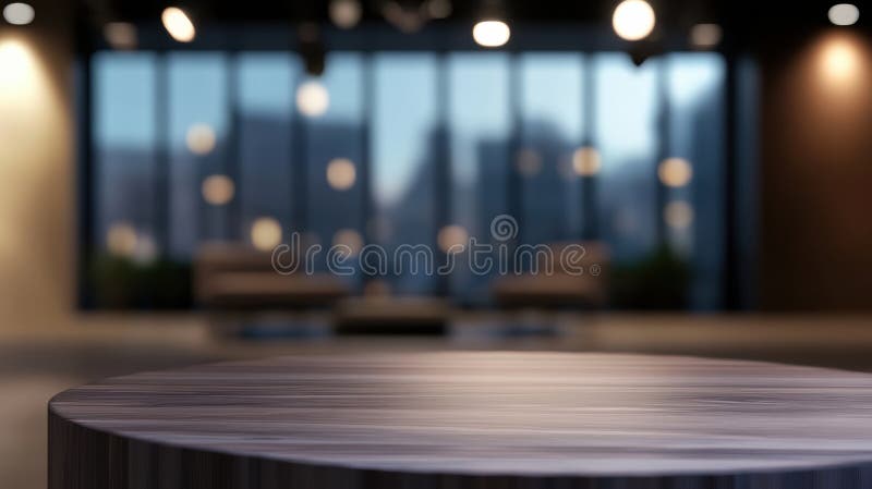 This Setting Showcases a Contemporary Television Studio Designed for ...